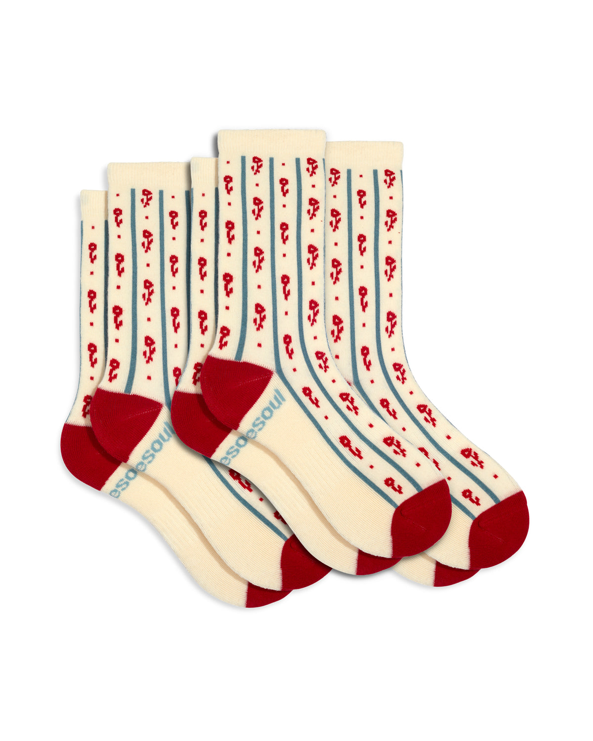 Bekah High Sock 3 Pack Solid – doublesoul