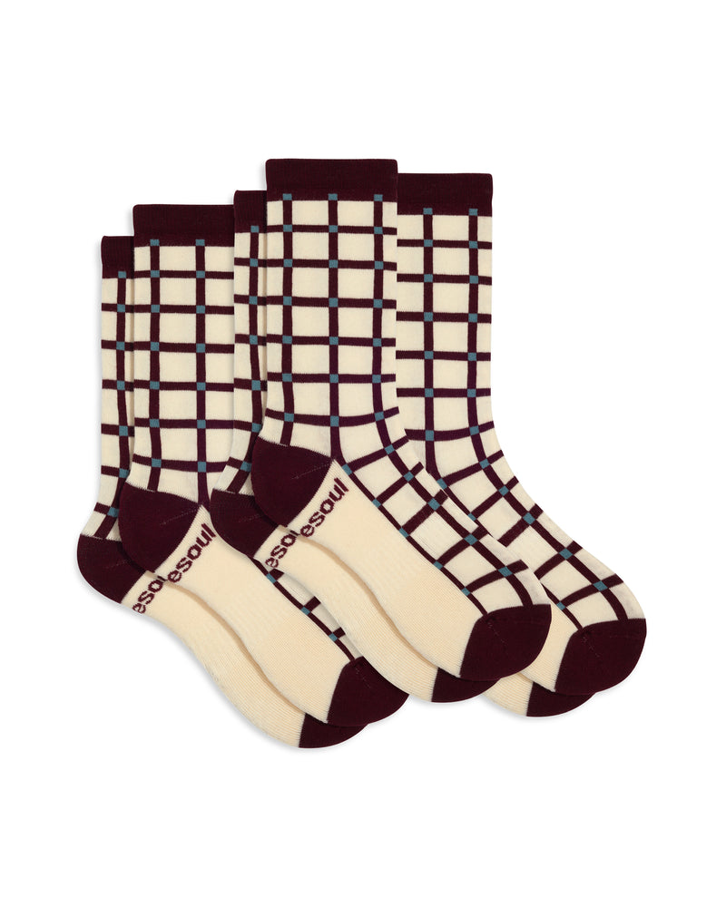 Bekah High Sock 3 Pack Solid – doublesoul