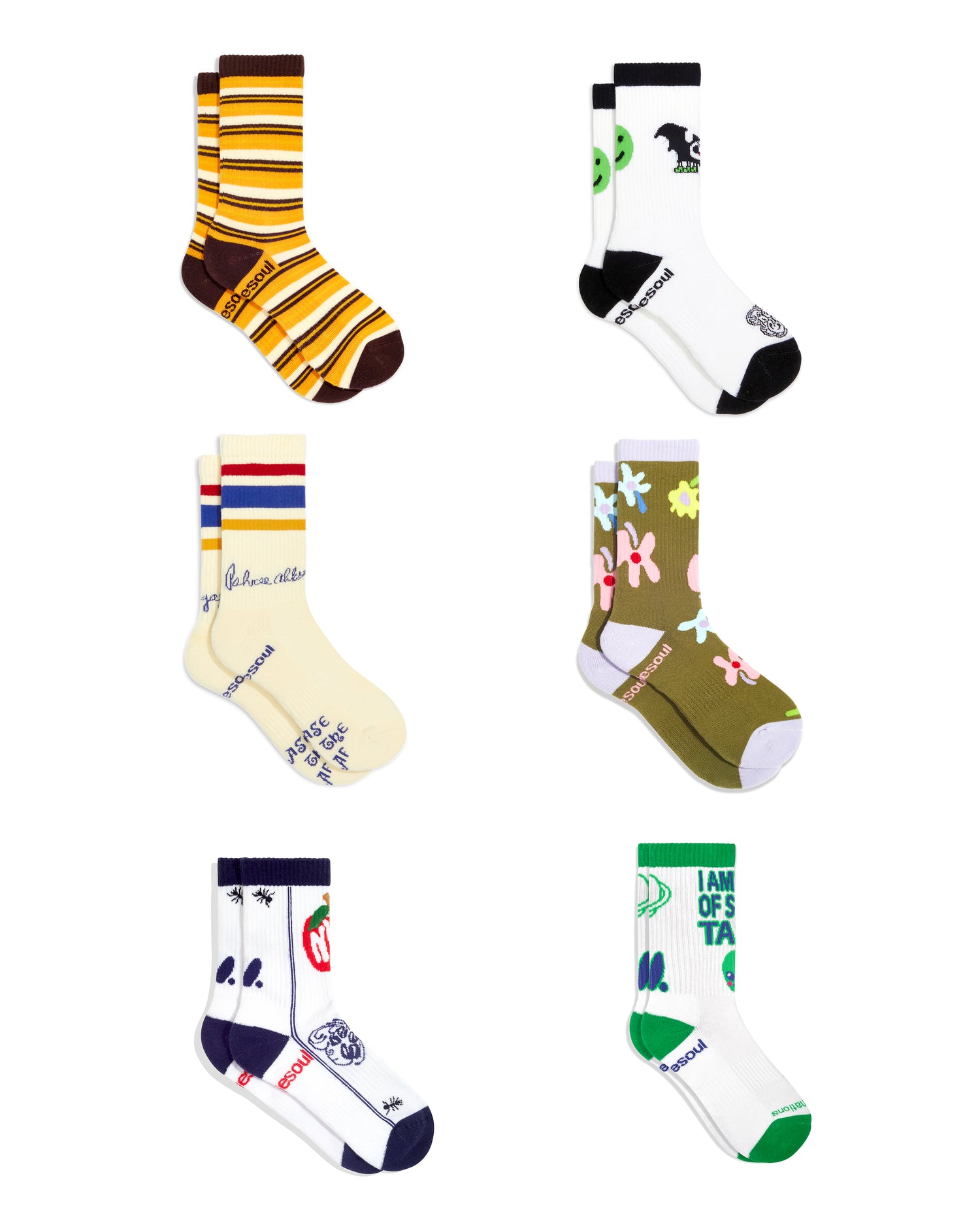 Collab Collectors High Sock 7 Pack – doublesoul
