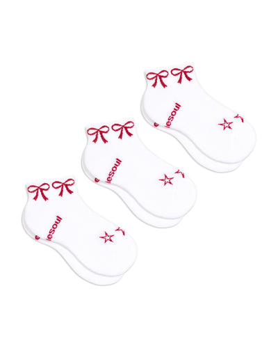 Holly Quarter Sock 3 Pack Solid – doublesoul