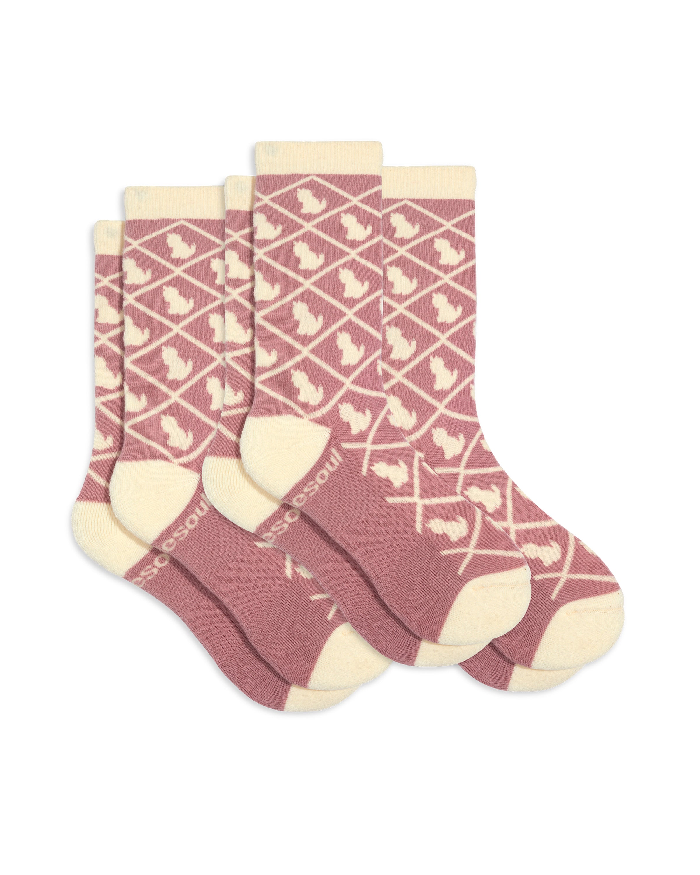 Lyssie High Sock 3 Pack Solid – doublesoul