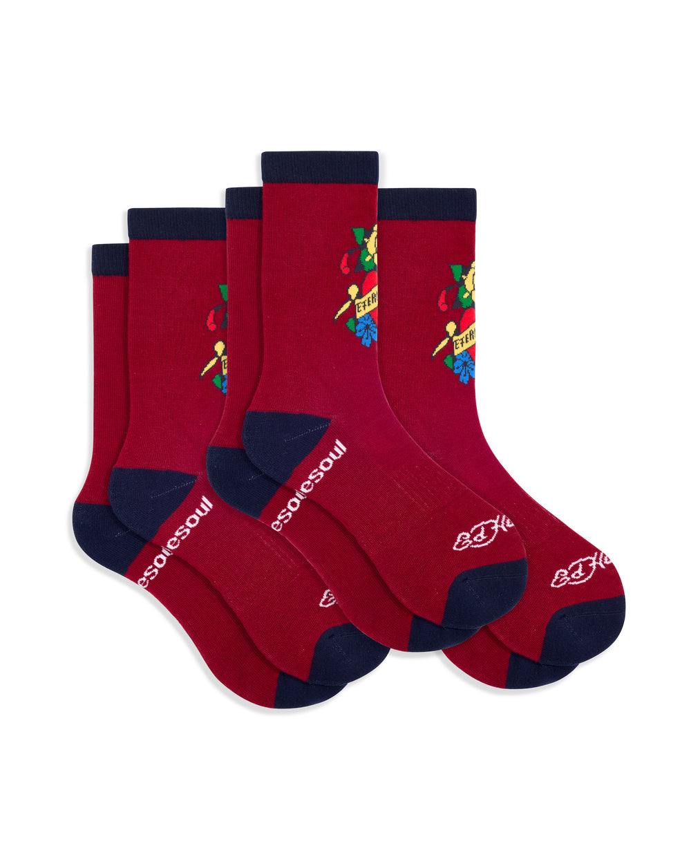 Ed Hardy High Sock 3 Pack – doublesoul